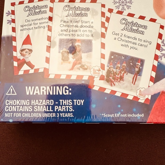 ELF | Toys | Countdown To Christmas Family Advent Game Elf On The Shelf ...